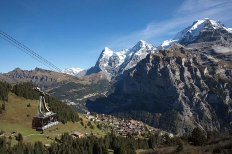 From Lausanne: Spectacular Schilthorn with 007 Experience - Climbing to 2970 Meters: The Cable Car Experience