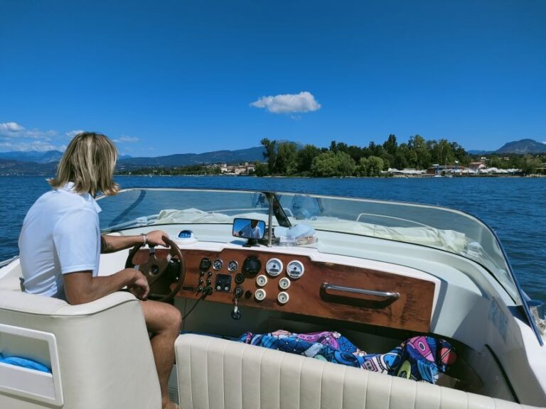 From Lazise: Lake Garda Private Cruise with Wine Tasting - The Itinerary Explained: What Youll See and Do