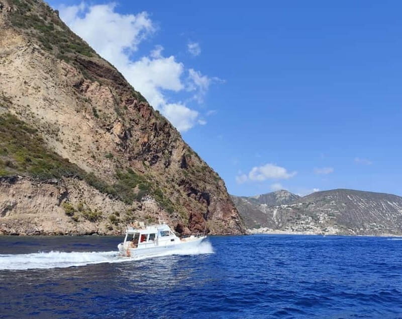 From Lipari: Alicudi & Filicudi boat tour (8 hours) SMALL GROUP - Moving on to Filicudi