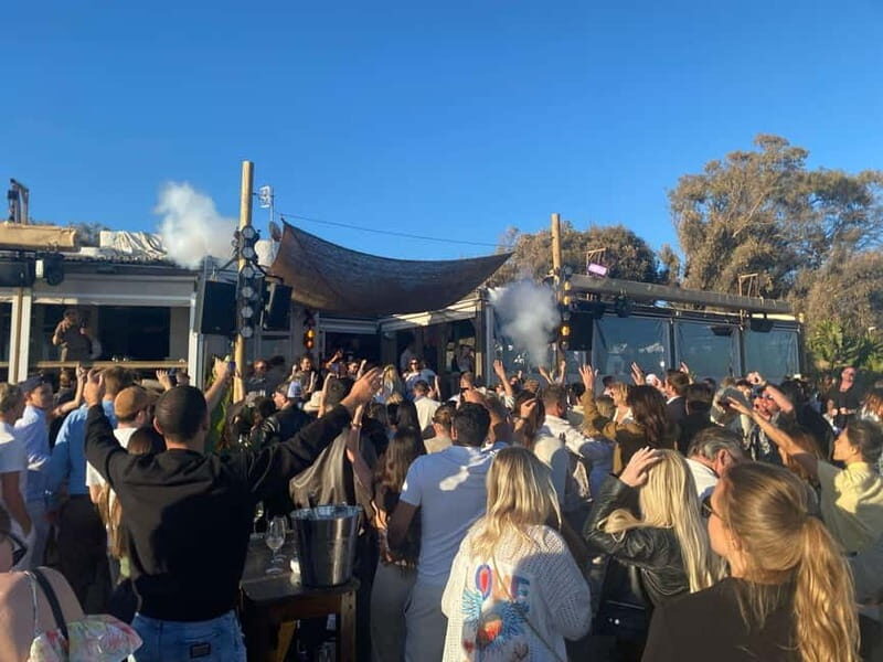 From Marbella/Estepona: Private clubbing tour Beach club transport Drinks - Highlights That Make This Tour Shine