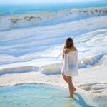 From Marmaris: Pamukkale Cotton Castle & Hierapolis Day Trip - Arrival and First Impressions at Pamukkale