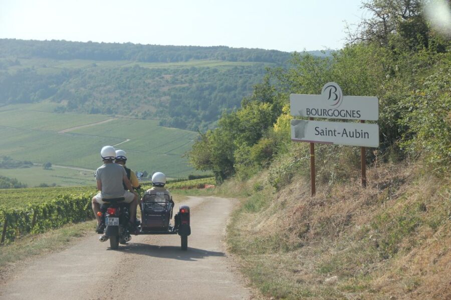 From Meursault: Private Sidecar Tour & Vineyard Wine Tasting - Exploring the Burgundy Landscape by Sidecar