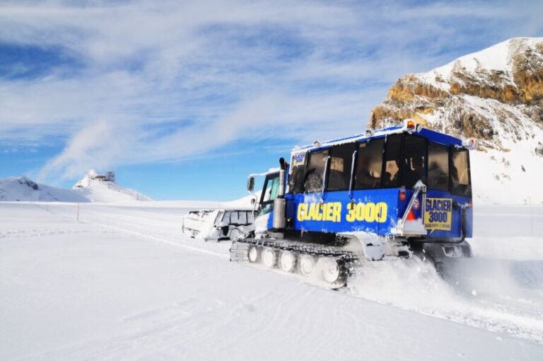 From Montreux: Glacier 3000 Day Trip - The Itinerary in Detail