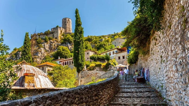 From Mostar: Herzegovina Full-Day Tour - Exploring Poitelj: Medieval Charm and Panoramic Views