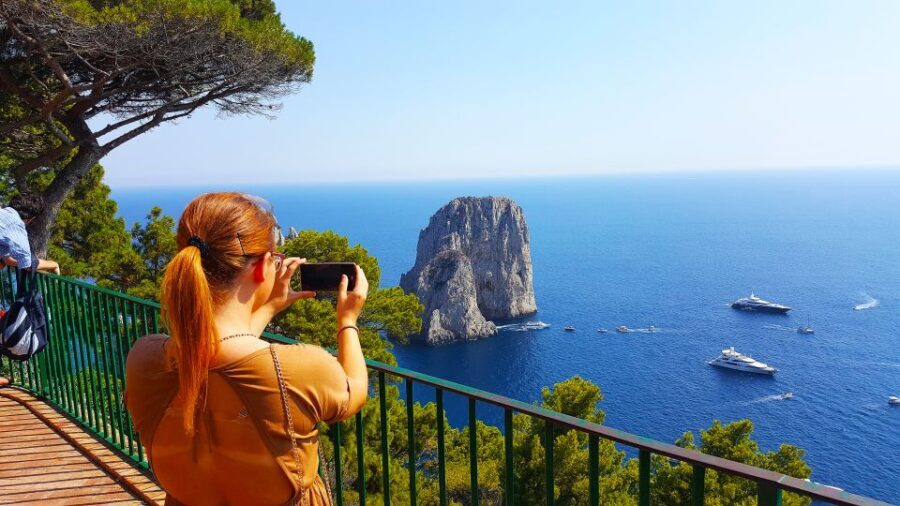 From Naples/Sorrento: Pompeii & Capri Full-Day Private Tour - Transportation and Logistics