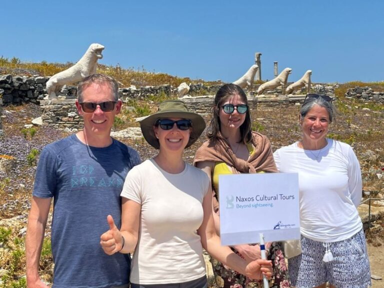 From Naxos: Delos and Mykonos Day Trip with Licensed Guide - Transportation & Logistics