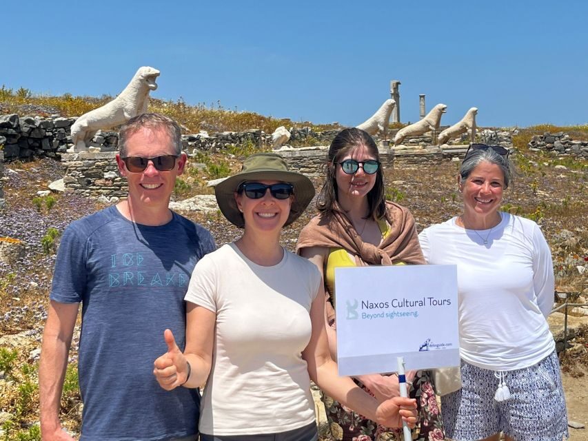 From Naxos: Delos and Mykonos Day Trip with Licensed Guide - Transportation & Logistics
