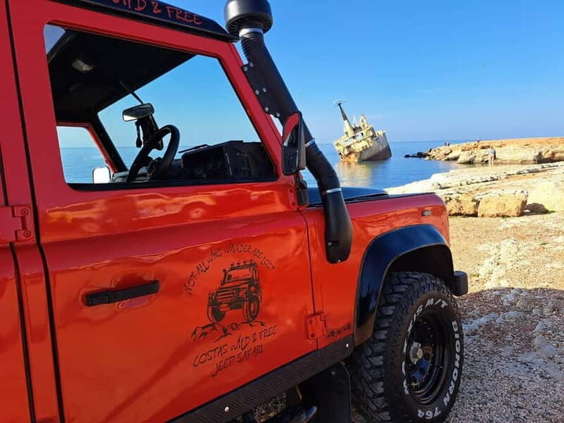 From Paphos: Akamas 4x4 Tour with Local Guide - Stop 1: Peyia and the Sea Caves