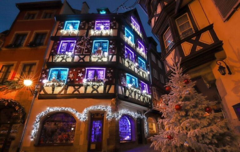 From Paris: Colmar Christmas Market & City Tour in 2 days - Day 1: From Paris to Colmar’s Christmas Spirit