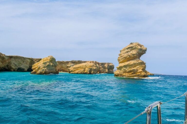 From Paros: Koufonisia & Naxos Sailing Cruise with Lunch - The Boat and Crew: Comfort and Security