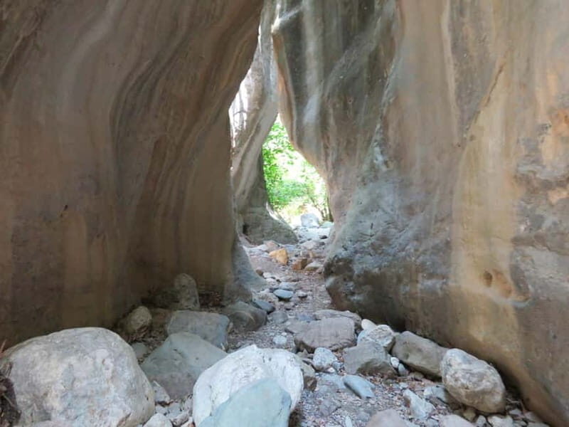 From Platanias: Guided Mountain Half day Trip with snack! - Sarakina Gorge: Nature’s Miniature Marvel