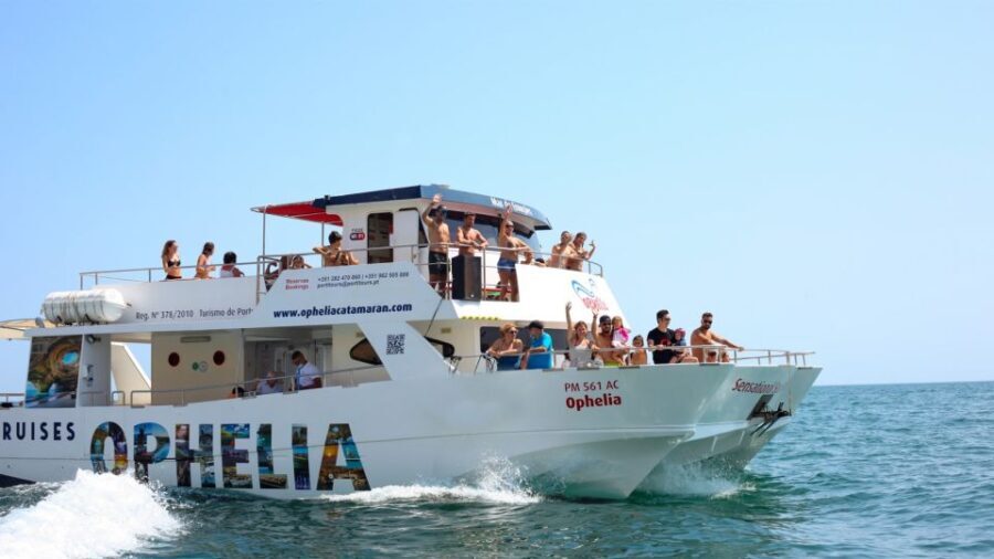 From Portimão: Catamaran Cruise to Benagil Caves with BBQ - The Experience in Detail