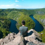 From Prague: Horseshoe Bend View & Castle Gardens Tour - The Tallest Stone Railway Bridge