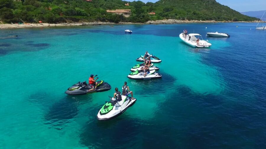 From Propriano: Gulf of Valinco Jetski Tour - 1h - The Itinerary in Detail