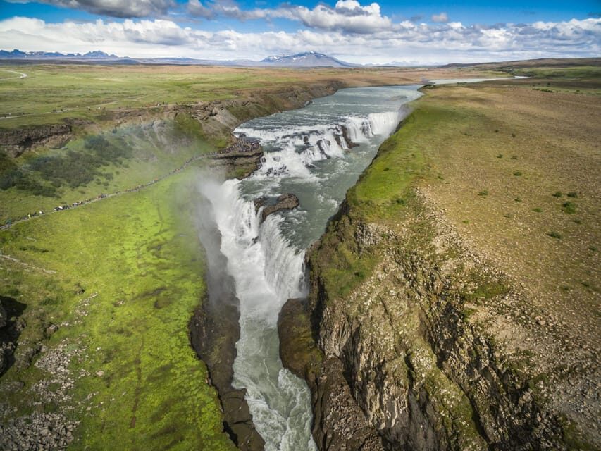 From Reykjavik: Golden Circle and Secret Lagoon Day Tour - Gullfoss Waterfall: Power and Precision