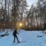 From Riga: Cross-country skiing and beating heart memorial - The Beating Heart Memorial: A Stirring Reminder