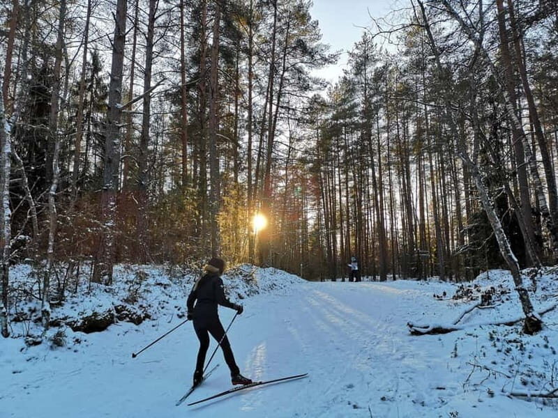 From Riga: Cross-country skiing and beating heart memorial - The Beating Heart Memorial: A Stirring Reminder