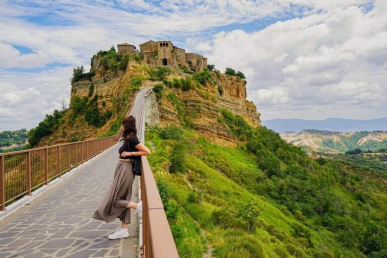 From Rome: Bagnoregio & Orvieto Day Trip with Wines & Lunch - Key Points