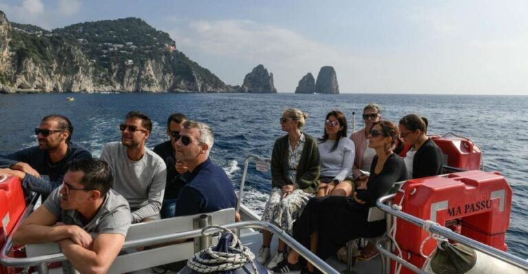 From Rome: Capri and Anacapri Guided Tour and Island Cruise