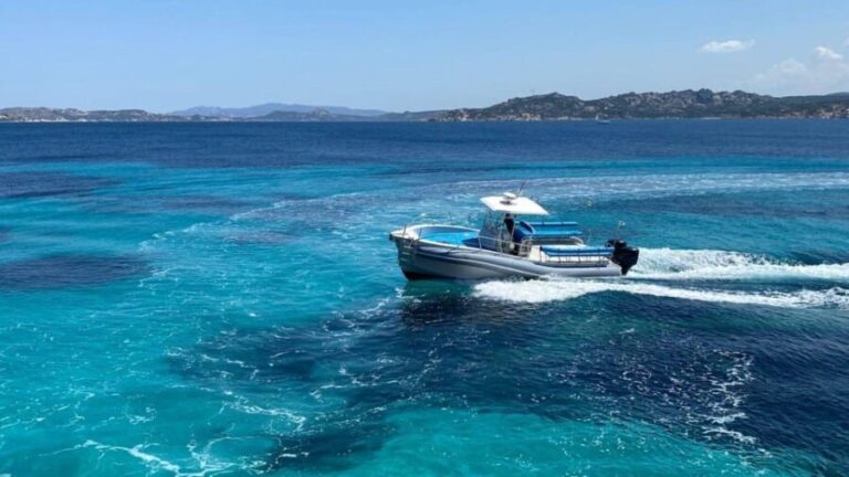 From S.Teresa Gallura: La Maddalena Archipelago dinghy tour - The Itinerary and How it Enhances the Experience