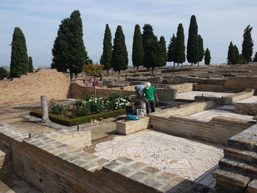 From Seville: Italica Roman City & Medieval Monastery Tour - Transportation & Timing
