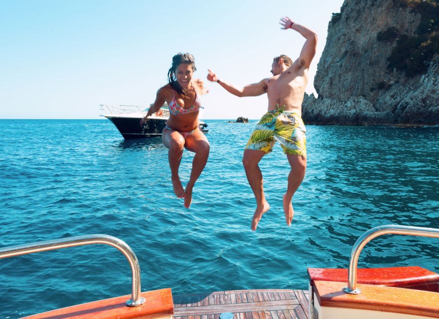From Sorrento: Capri Island Small Group Boat Excursion - First Impressions: A Relaxed Day on Crystal Waters