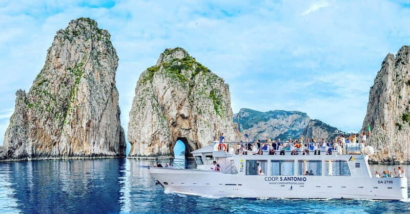 From Sorrento/Nerano: CAPRI ISLAND CRUISE WITH GUIDE ONBOARD - The Value of the Tour