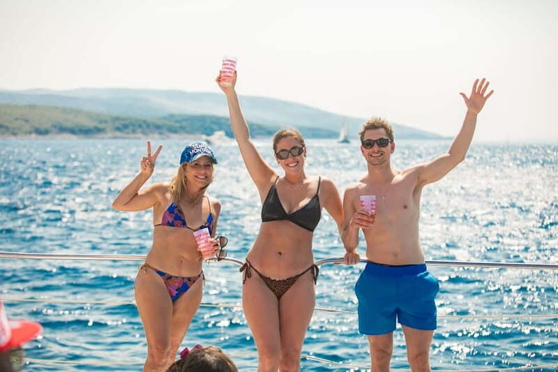 From Split: Catamaran Cruise to Bol, Golden Horn & Bra - The Land Tour of Bra Island
