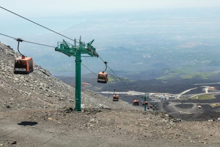 From Taormina: Mount Etna Tour to 2900m with Cable Car - Transportation & Logistics: What Travelers Should Know