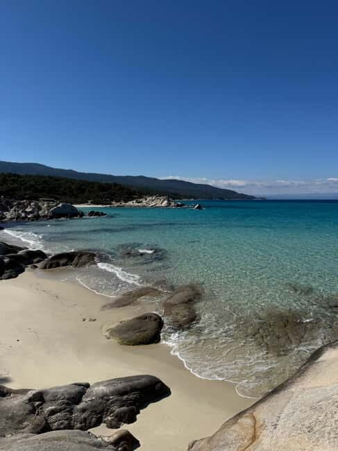 From Thessaloniki: Sithonia East Coast - Kavourotrypes Beach: A Hidden Gem for Natural Beauty