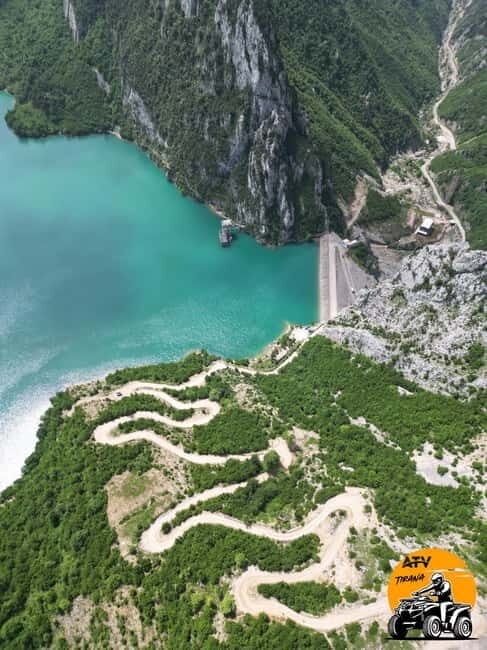 From Tirana : Bovilla Lake ATV/Quad Bike Tour - The Itinerary Breakdown