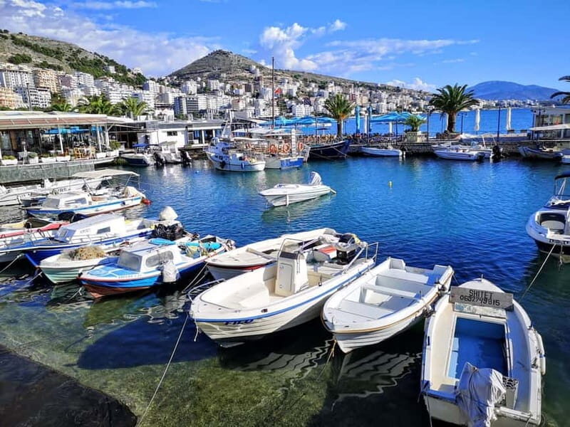 From Tirana,Durres:Sarande, Blue Eye, Ksamil, Lekursi Castle - Blue Eye Spring: Nature’s Hidden Gem