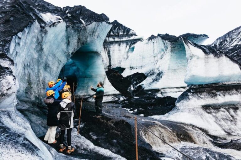 From Vik: Katla Ice Cave and Super Jeep Tour - Learning from the Guides