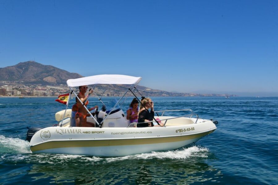 Fuengirola: 1- to 4-Hour Boat Rental - No License Needed - The Appeal of Private Boat Rental in Fuengirola
