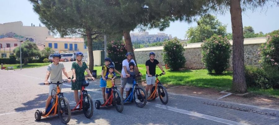 Full Athens City Ayo's E-Bike Trike Tour - The Ride and First Landmarks