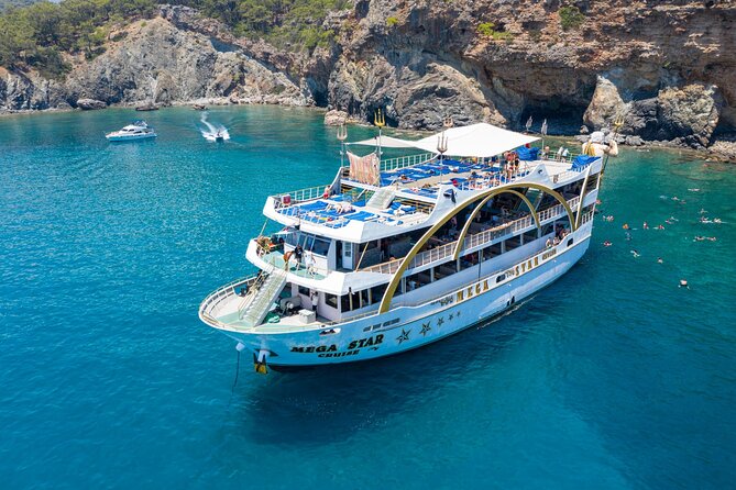 Full-day Boat Tour from Kemer with Lunch and Foam Party - Key Points
