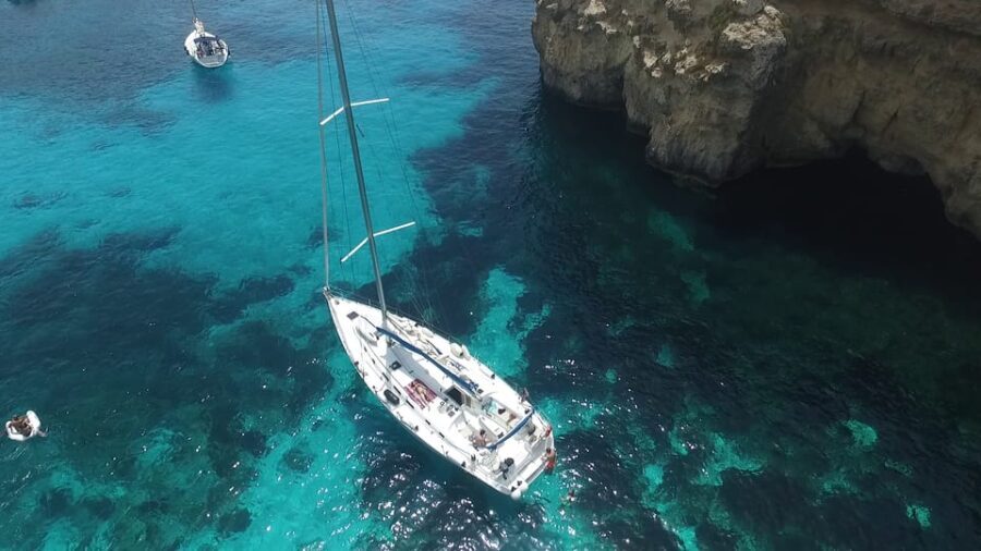 Full Day Charter on a Private Skippered Sailing Yacht - Exploring Malta from the Water: A Unique Perspective