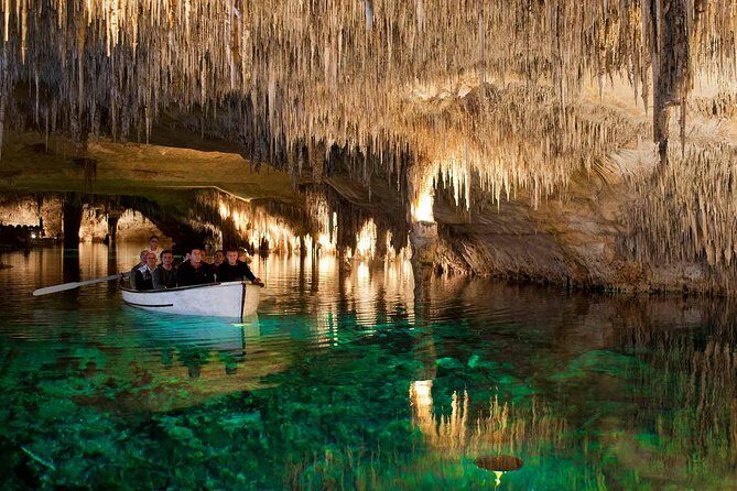 Full Day Tour to Caves of Drach and Hams with Porto Cristo and Pearl Factory - Transport, Duration, and Group Size