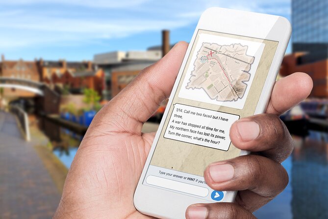 Fun, Flexible Treasure Hunt Around Birmingham with Cryptic Clues & Hidden Gems - Key Points