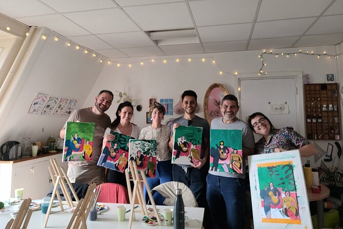 Fun Painting Class in a Professional Art Studio with a View - Key Points