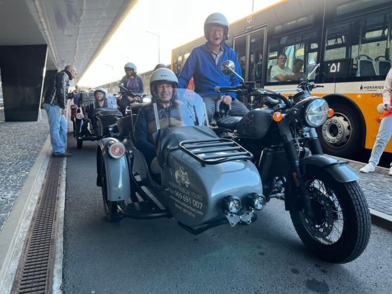 Funchal Exploration: Sidecar Tour with Historical Insights - Authentic Experiences and Review Insights