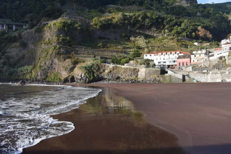 Funchal: Waterfalls, Volcanic Pools, and Fanal Forest Tour - Seixal: The Black Sand Beach and Lava Pools