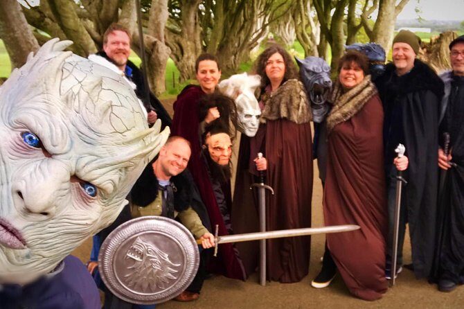 Game of thrones -Giants causeway luxury tour 9 hrs 25 locations - Price and Value