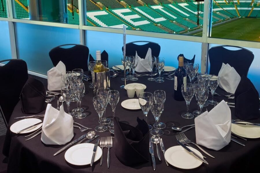 Glasgow: Celtic Park Number 7 Restaurant - Who Will Appreciate This?