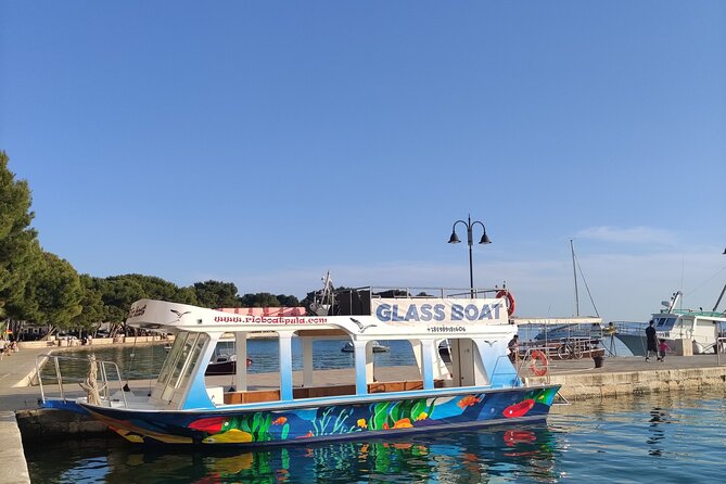 Glass boat tour Faana and panorama National Park Brijuni - Key Points