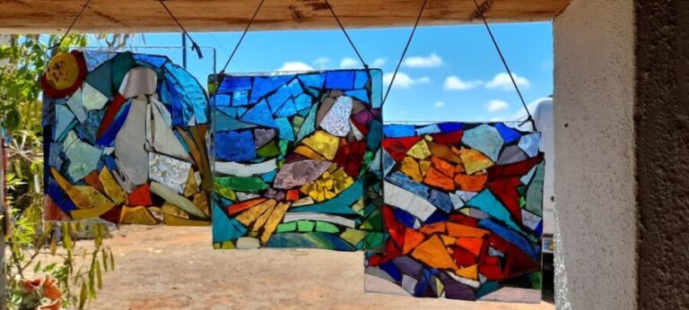 Glass on Glass Mosaic craft workshop near lagos - What You’ll Create