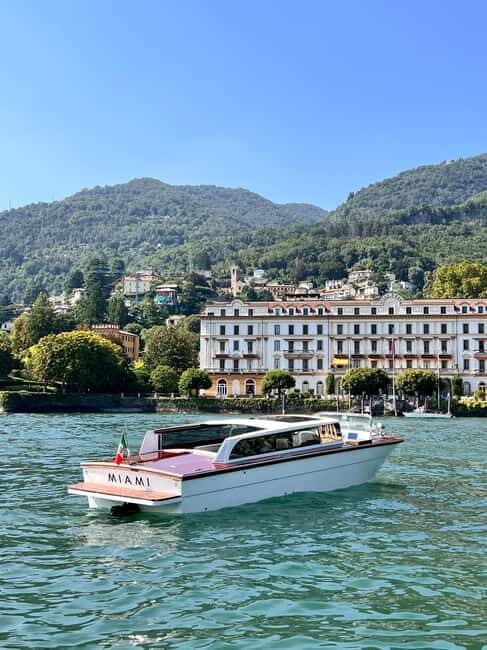 Golf car tour and boat ride on Lake Como - Why Land Touring Matters