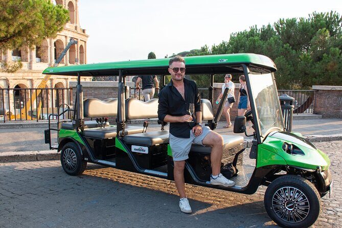 Golfcart adventure in Rome - Touring Rome’s Ancient and Modern Marvels