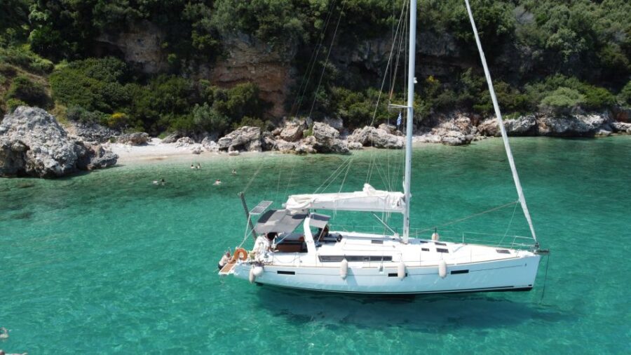 Gouvia: Corfu Island Sailing Trip with Snack and Soft Drinks - The Itinerary Breakdown