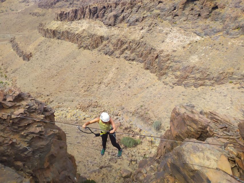 Gran Canaria: Cliff Climbing Via Ferrata Trip by Maspalomas - What to Expect from the Trip